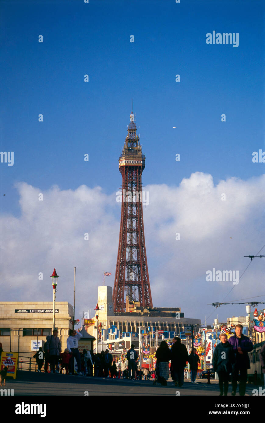 Blackpool tower world building hi-res stock photography and images - Alamy