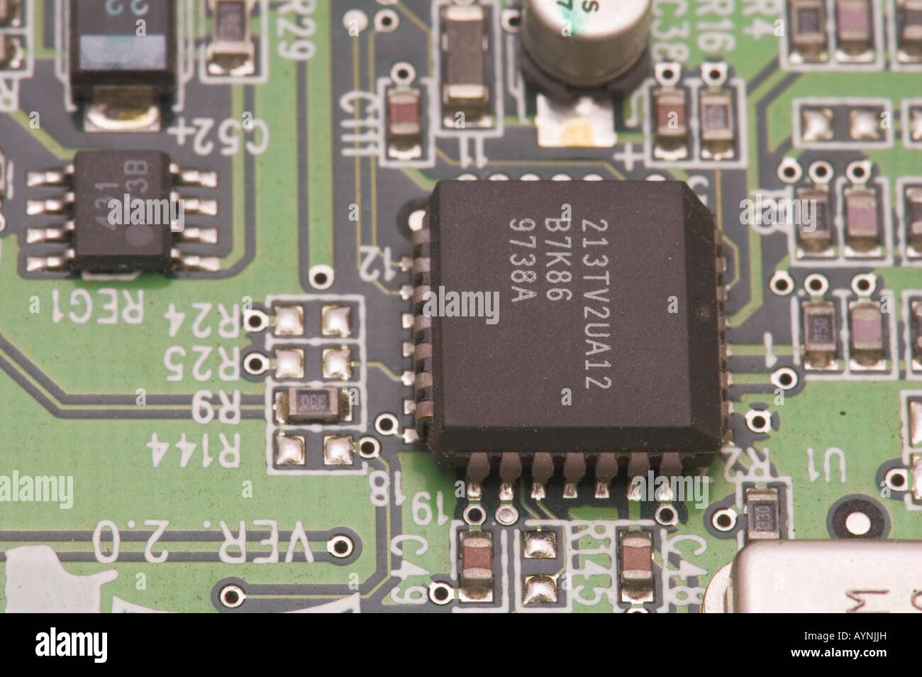 series object on white tool chip Stock Photo - Alamy