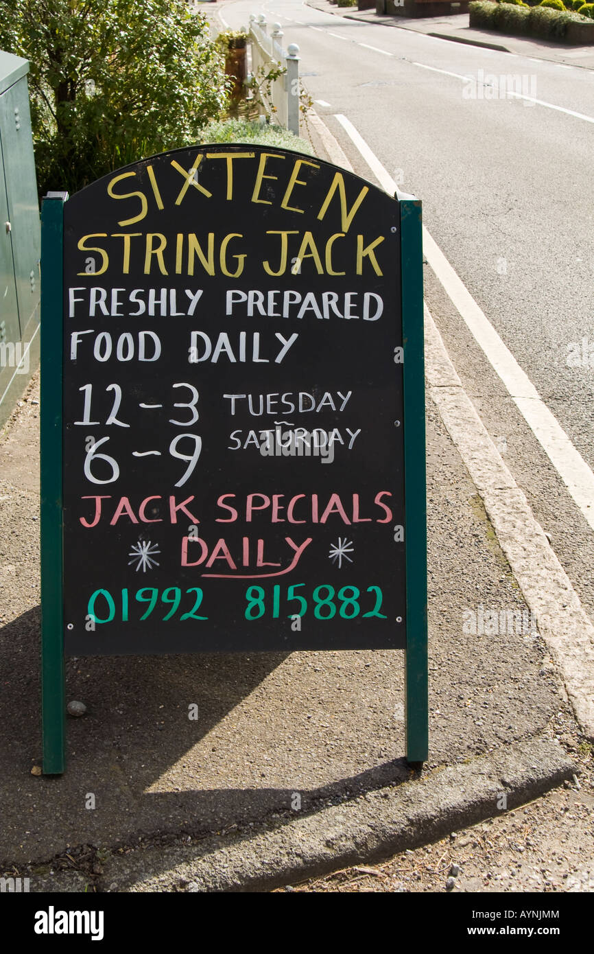 Pub advertising board hi-res stock photography and images - Alamy