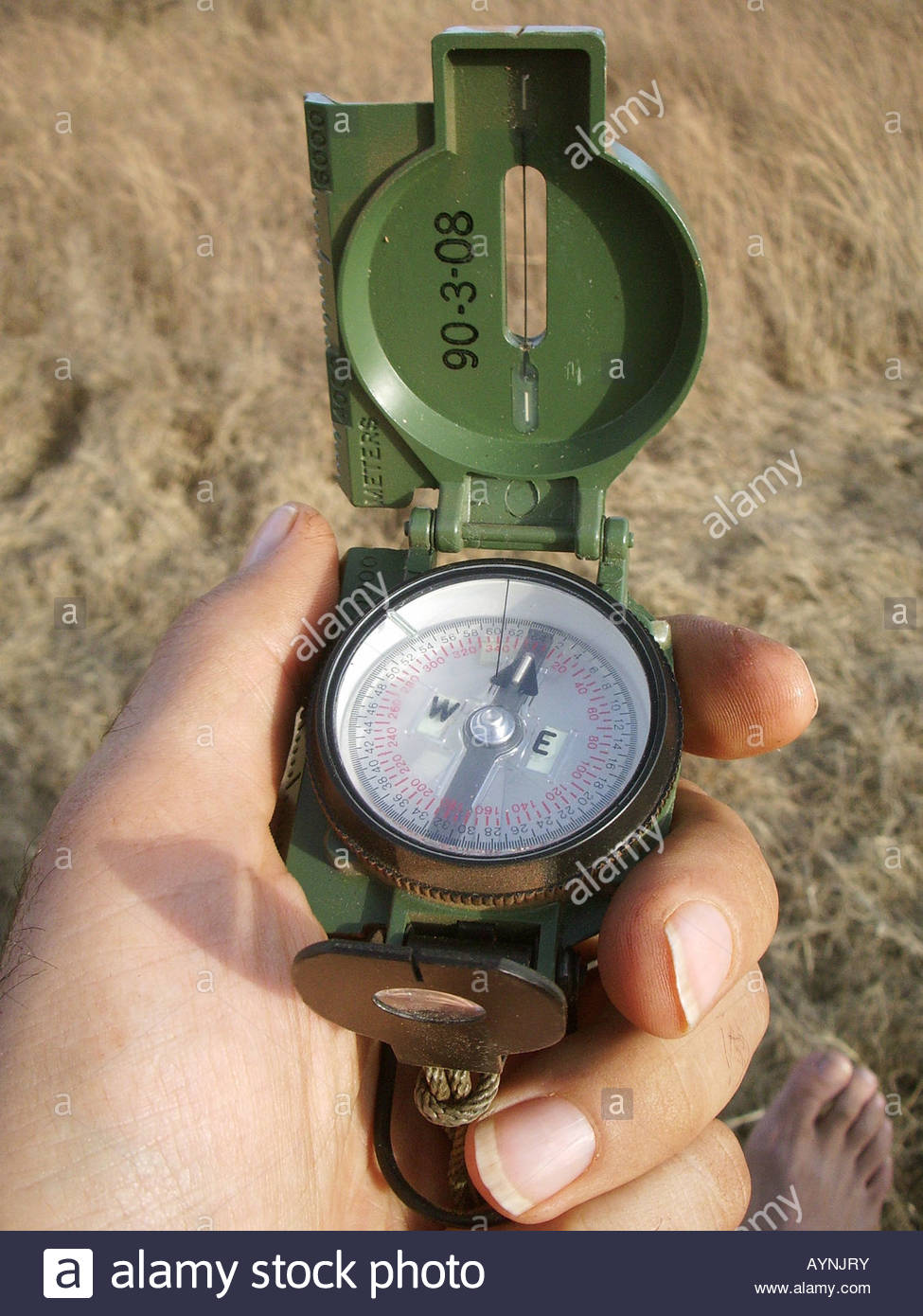 Military Compass High Resolution Stock Photography and Images - Alamy