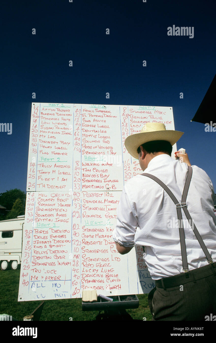 Odds for the runners hi-res stock photography and images - Alamy