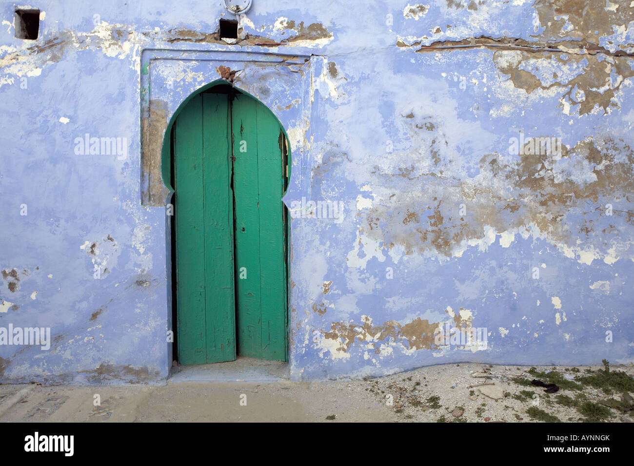 Arched doorway. Asilah, Morocco Stock Photo - Alamy