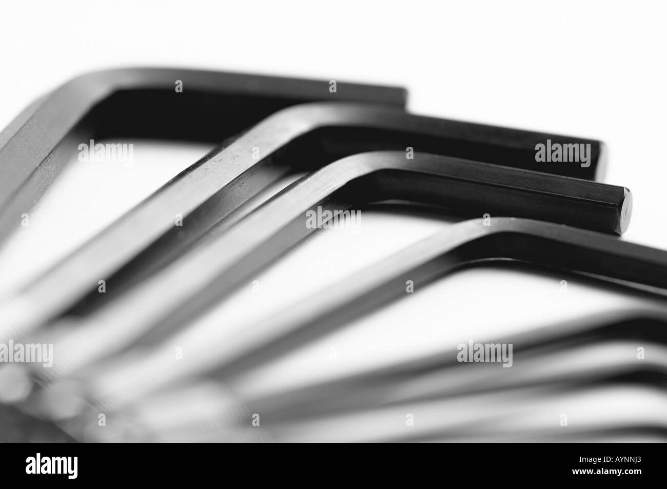 Allen key keys Black and White Stock Photos & Images - Alamy