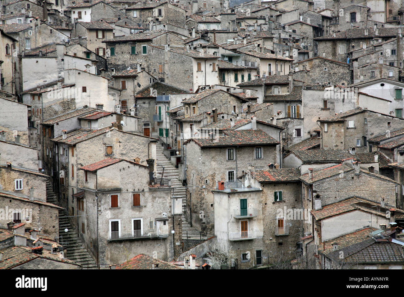 Scanno, Abruzzo, Italy, Italia Stock Photo - Alamy