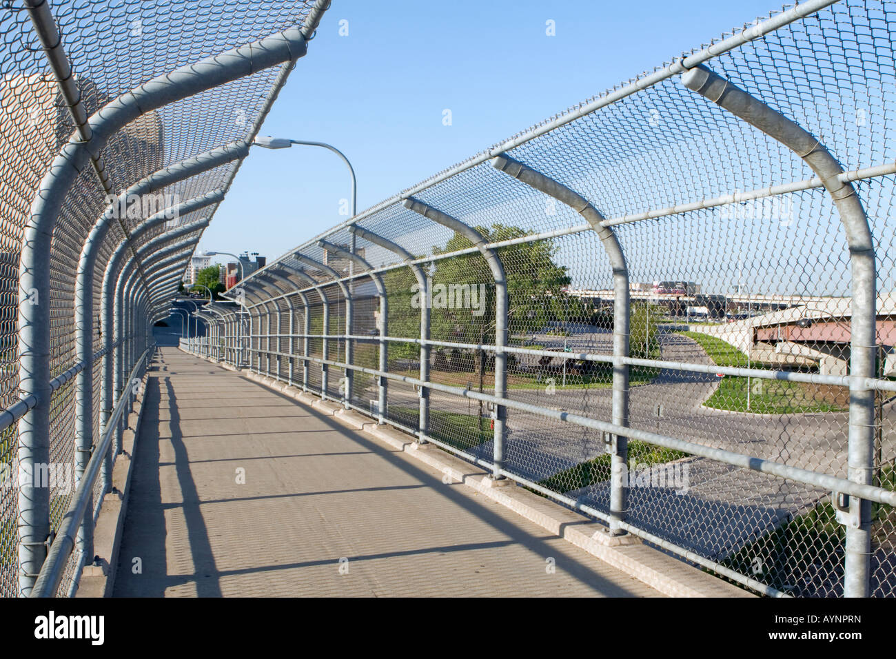 Pedestrian overpass hi-res stock photography and images - Alamy