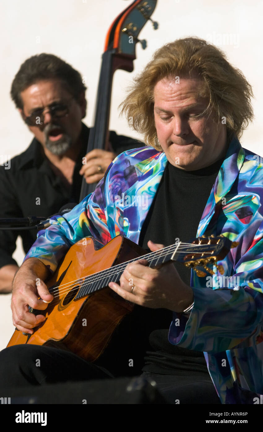 Guitarist John Jorgenson leads his quintet at Jazz in June Stock Photo ...