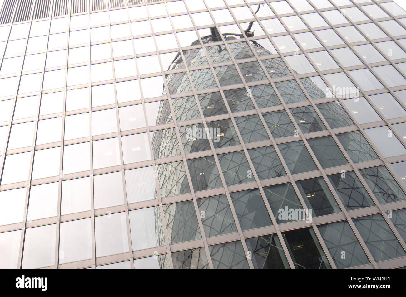 The Gherkin at 30 St. Mary axe London by architect Foster and Partners ...