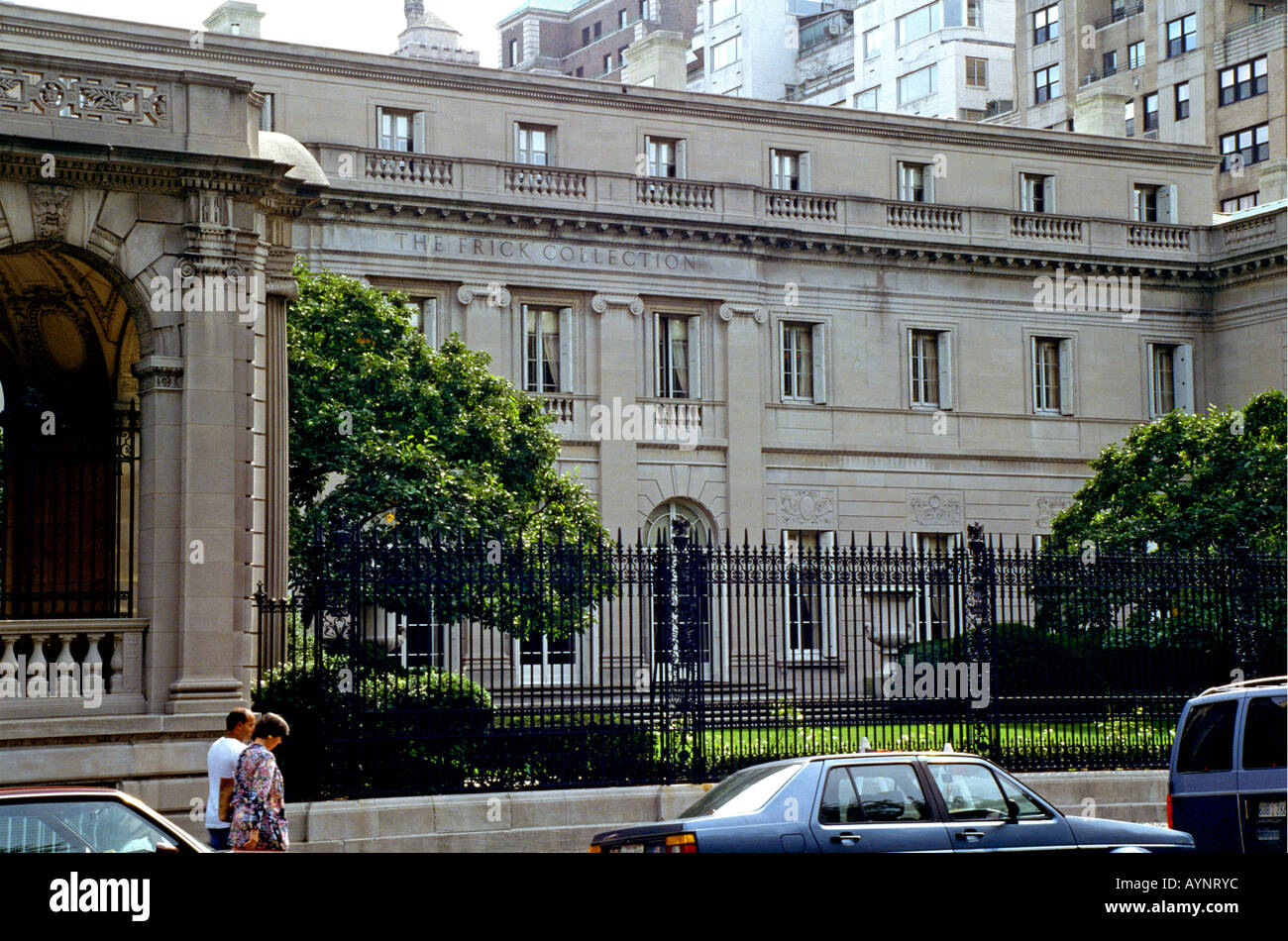 Cars parked in front of one of the city s residences the former home of ...