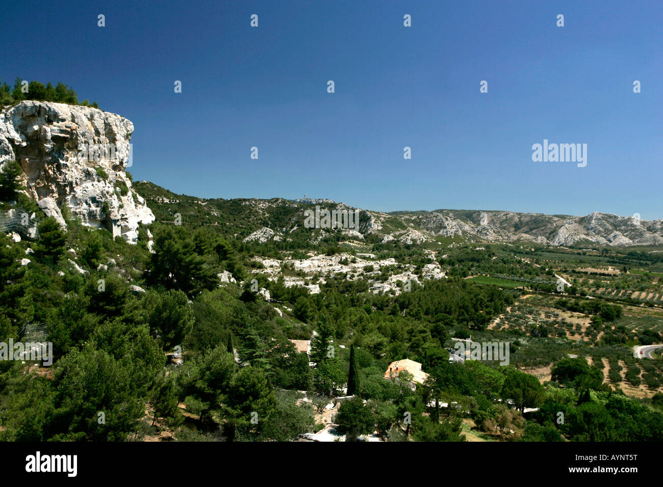 Cypress trees provence hi-res stock photography and images - Alamy