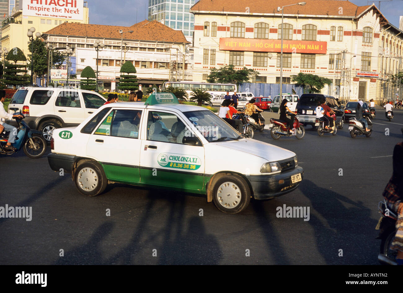 A taxi in Ho Chi Minh City Saigon Stock Photo - Alamy