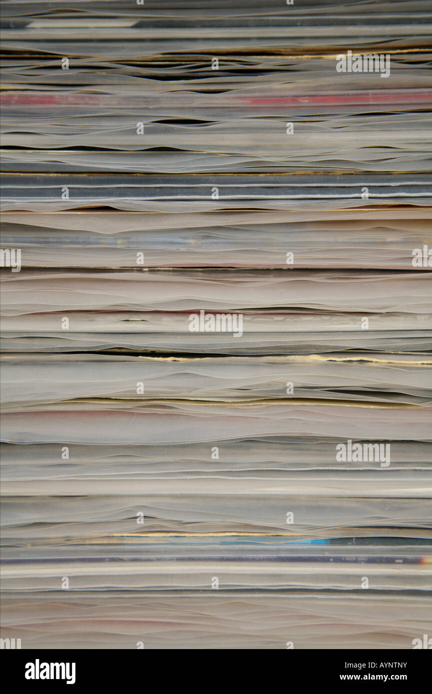 Piled up paper Stock Photo - Alamy