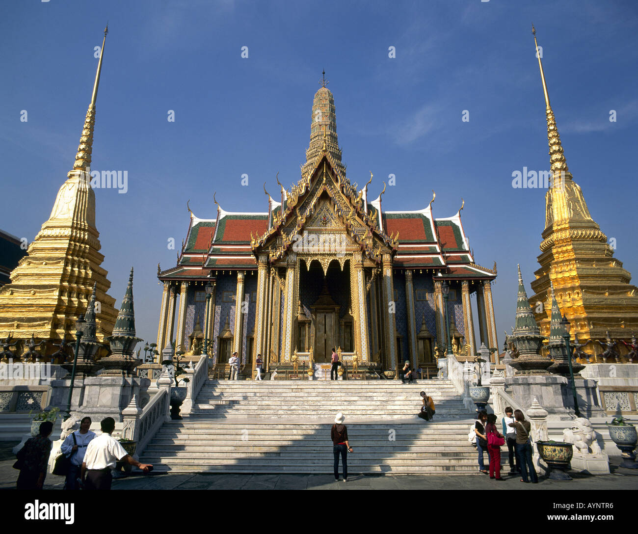 Exterior of Grand Palace in Bangkok Stock Photo - Alamy