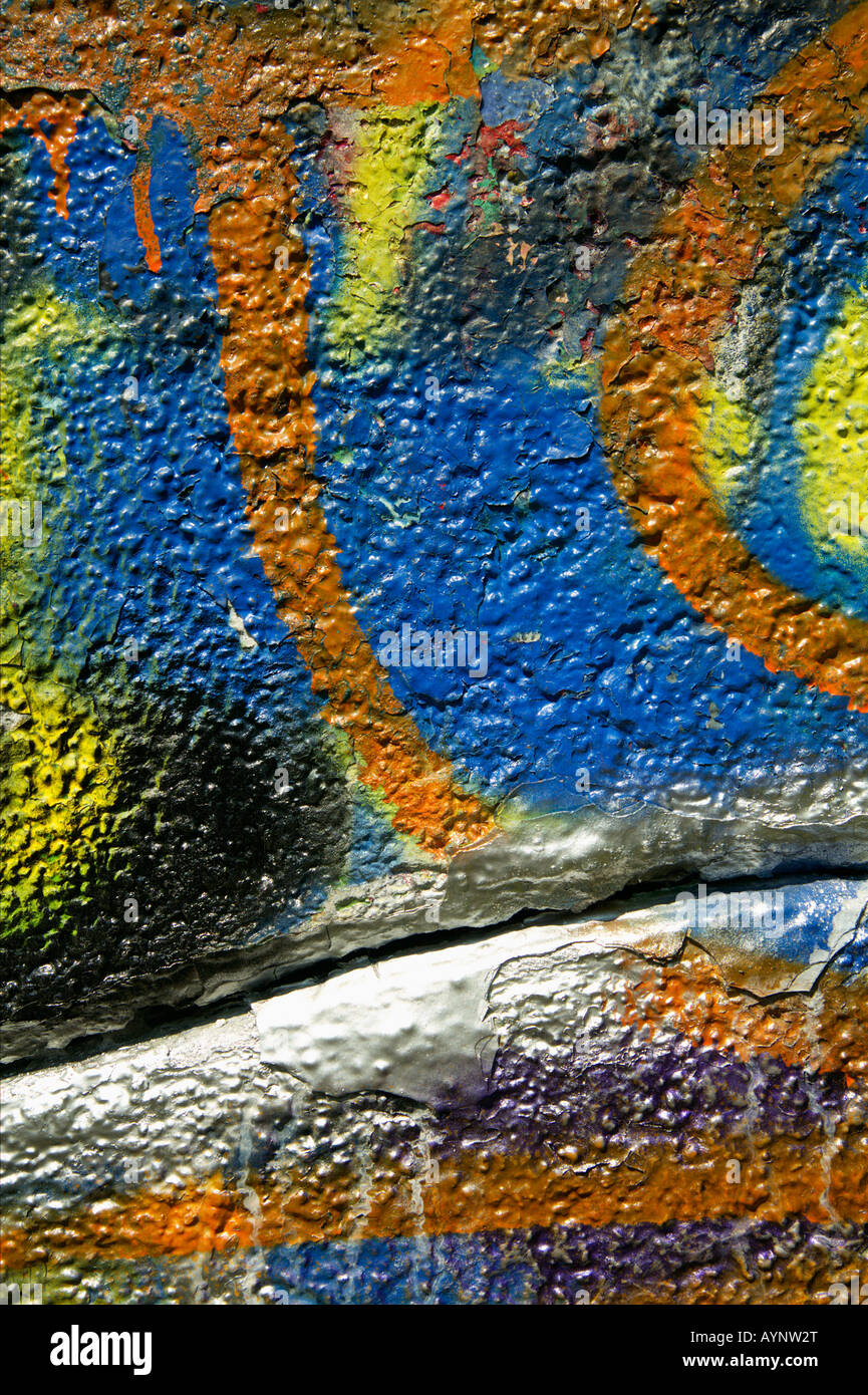 Close-up of graffiti wall Stock Photo - Alamy