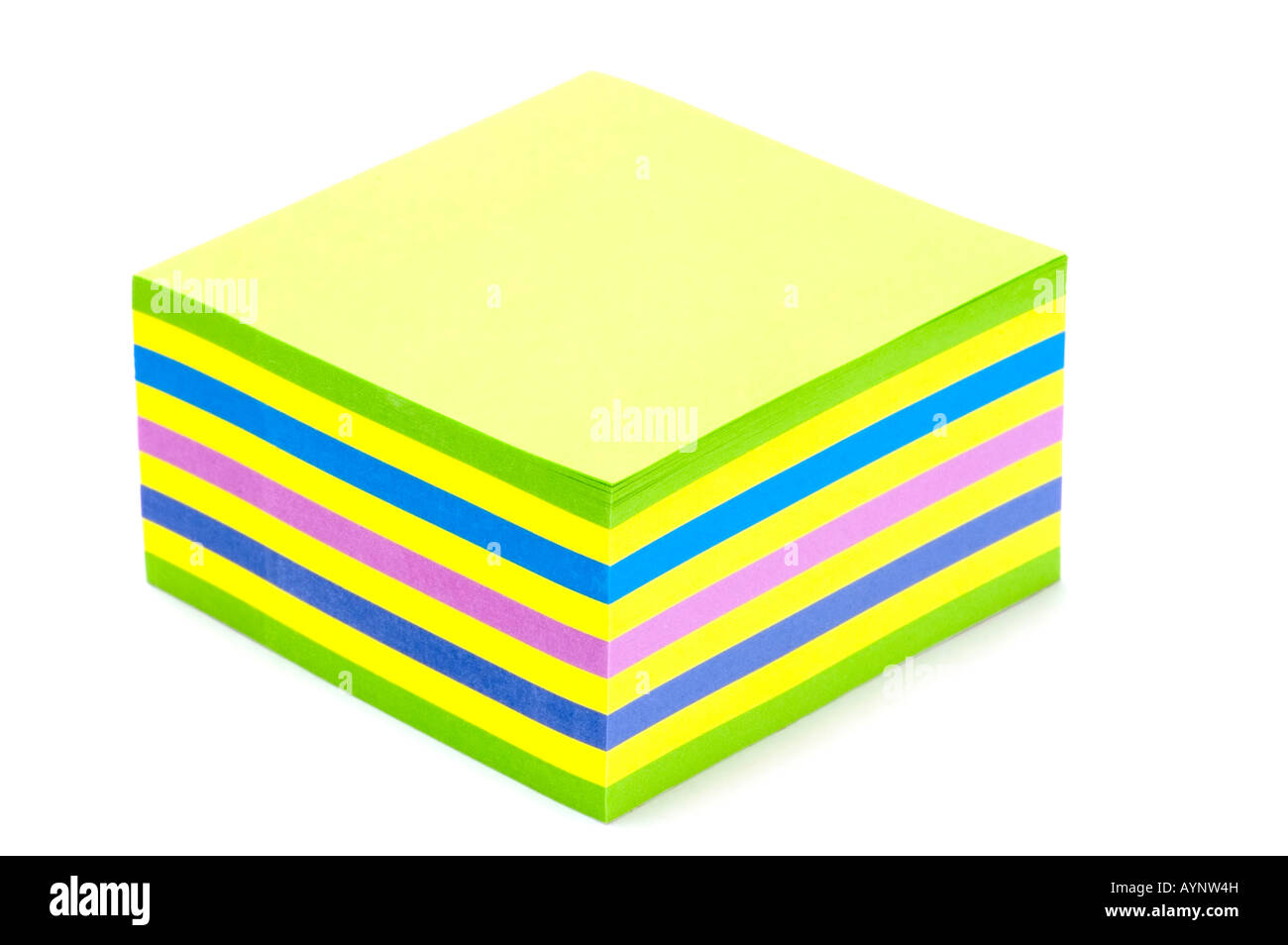 object on white office tool Notebook paper Stock Photo - Alamy