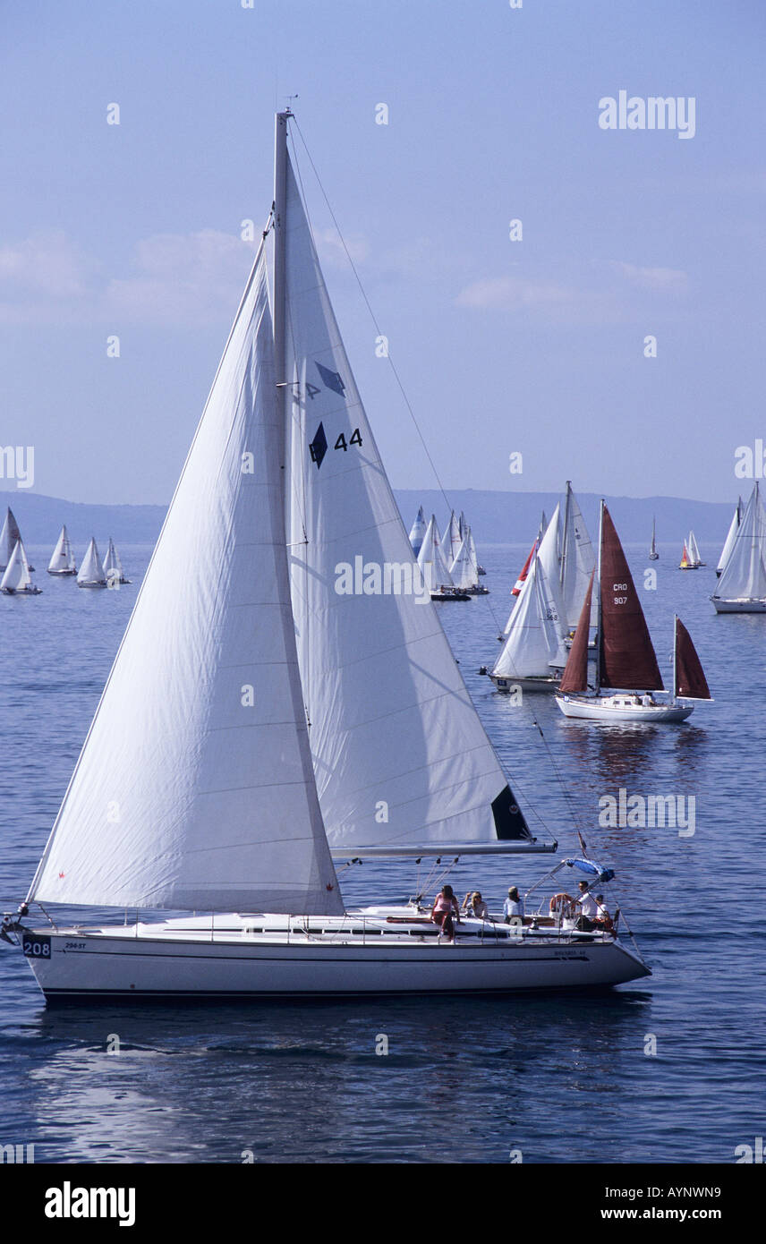 Flotilla of boats hi-res stock photography and images - Alamy
