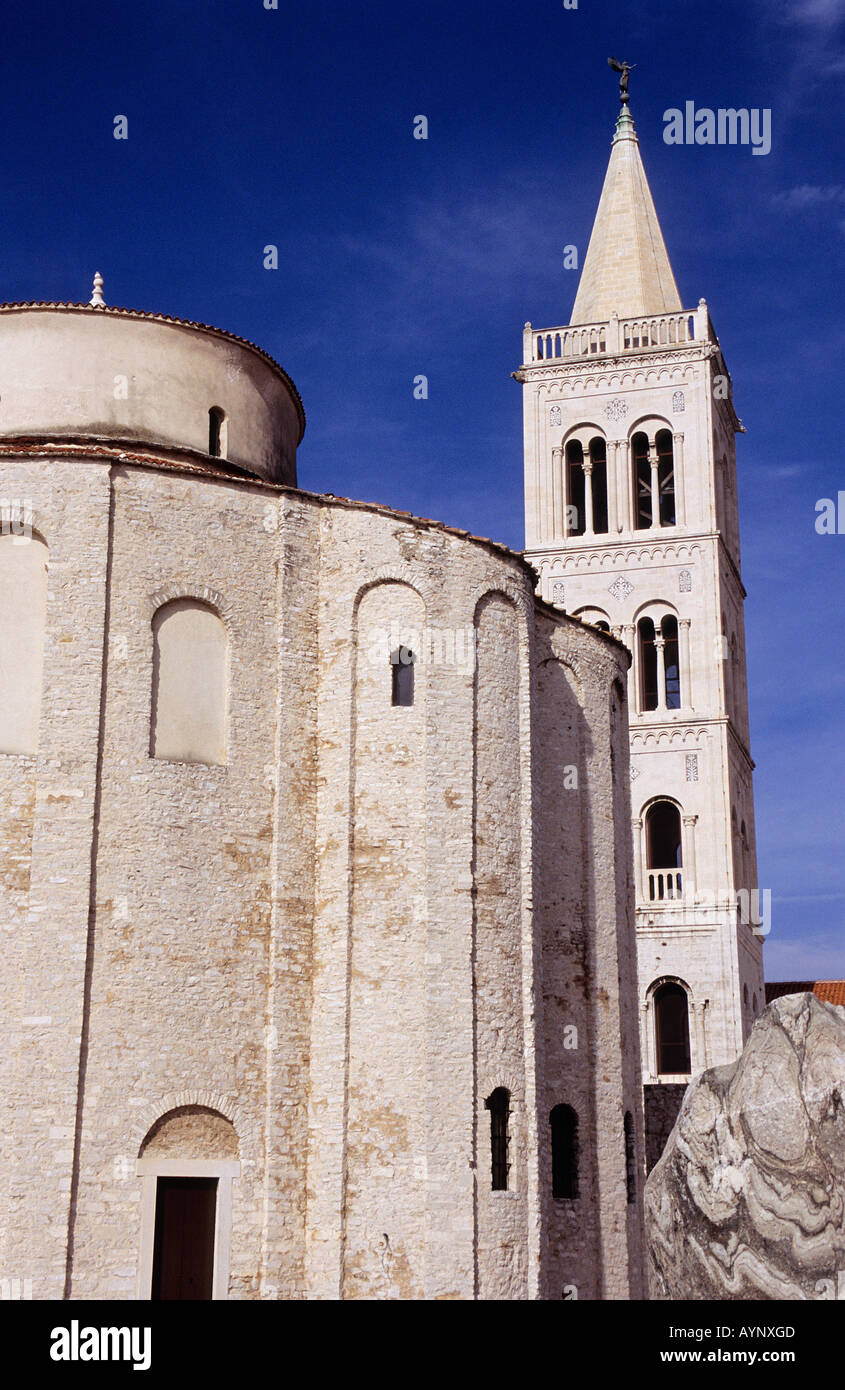 Church of St Donat Zadar Stock Photo - Alamy