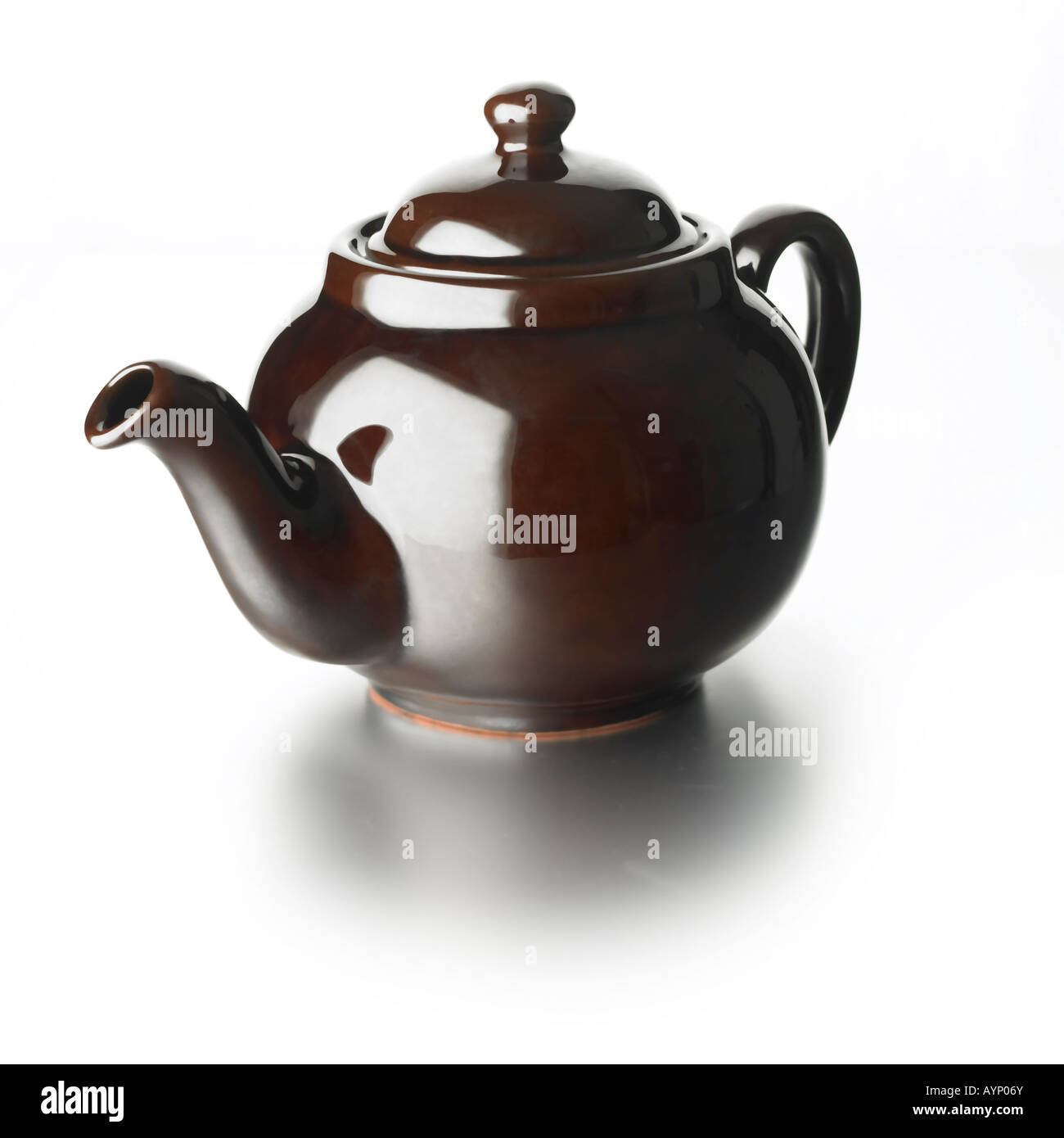 brown tea pot Stock Photo - Alamy