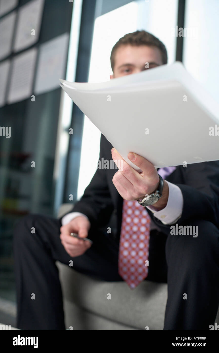 Businessman Handing Over Documents Stock Photos & Businessman Handing ...
