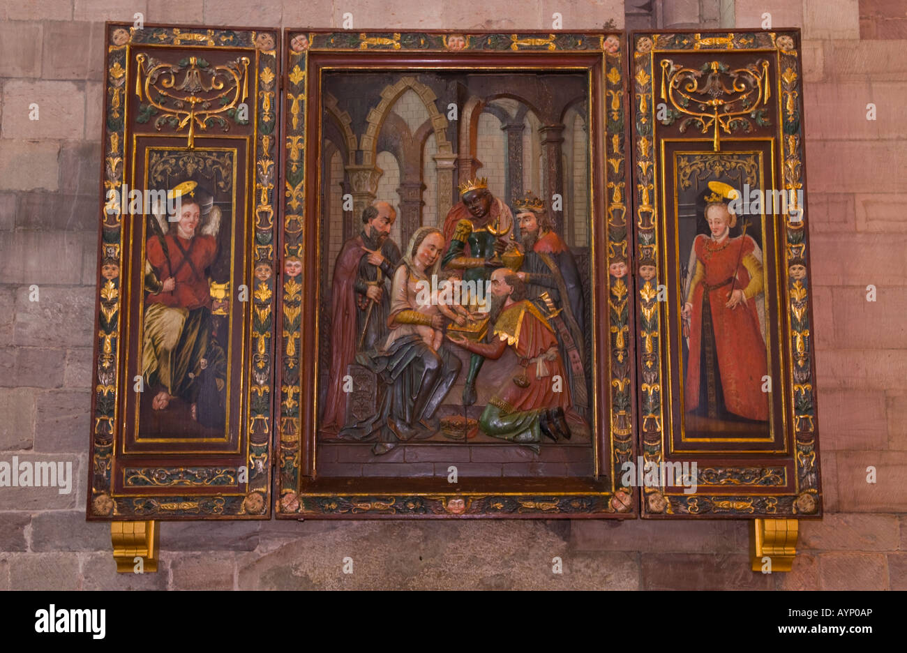 Interior inside hereford cathedral hi-res stock photography and images ...