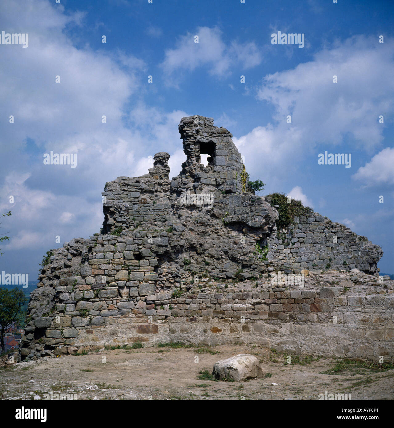 Caergwrle castle hi-res stock photography and images - Alamy