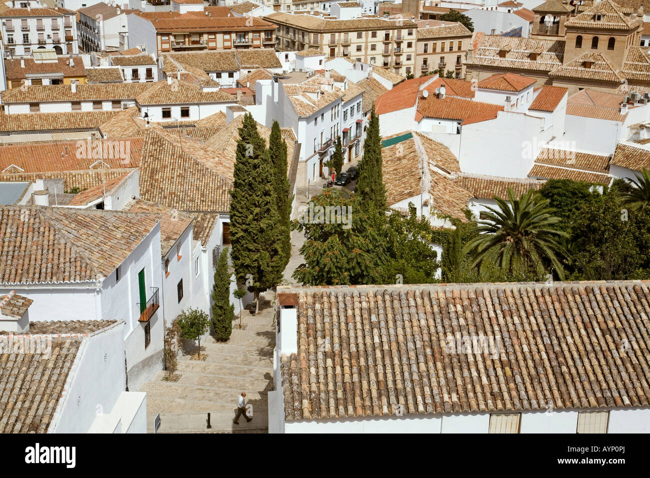 Landscape antequera malaga andalusia spain Stock Photo - Alamy
