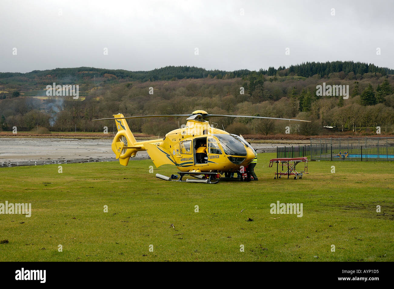 Scottish air ambulance helicopter hi-res stock photography and images ...