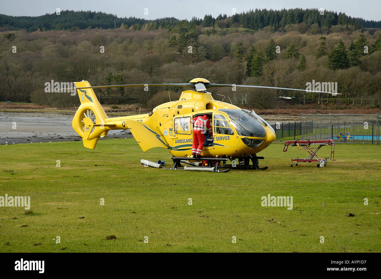 Scottish air ambulance service hi-res stock photography and images - Alamy