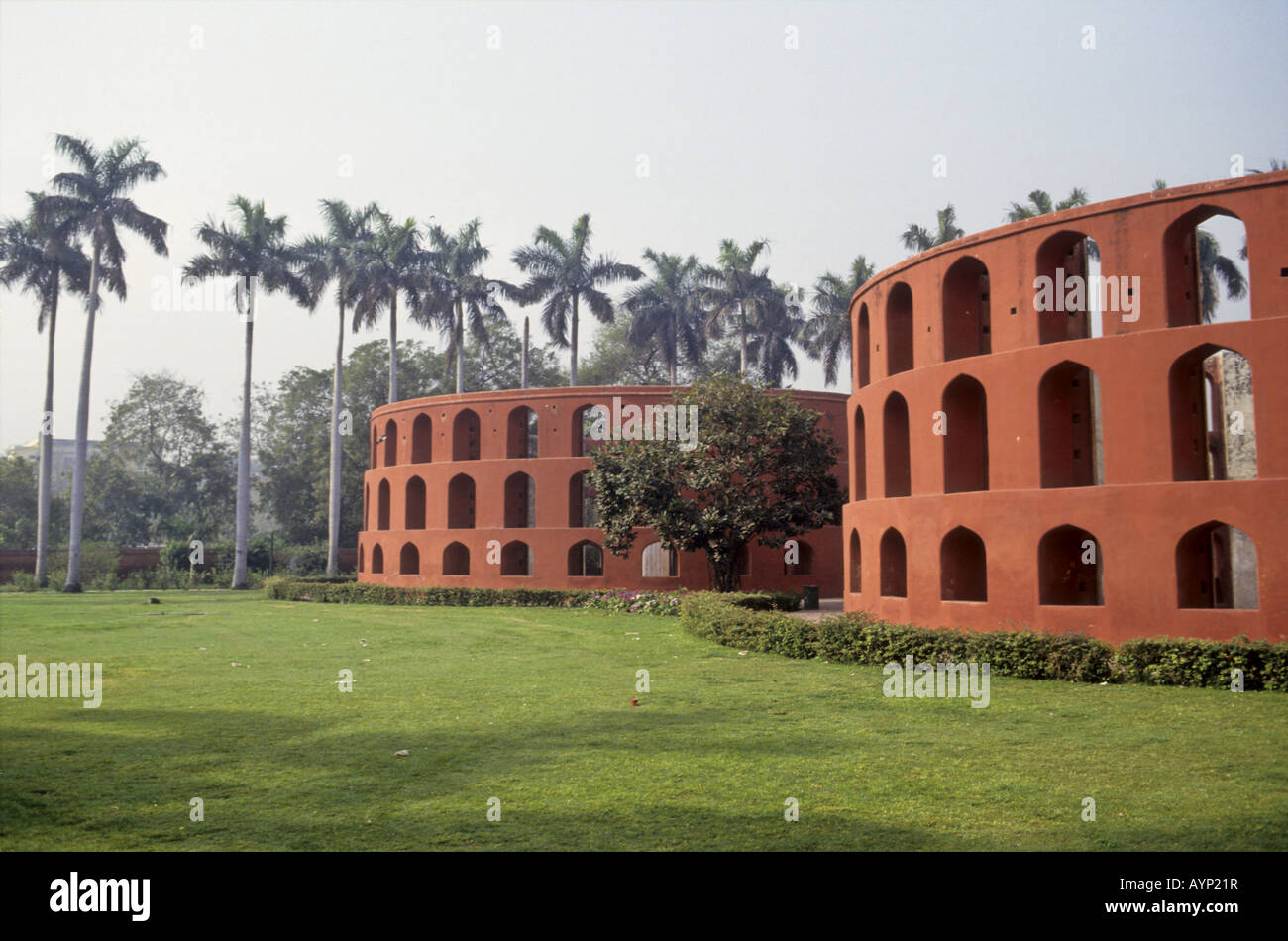 The Rama Yantra at the historic Jantar Mantar observatory, New Delhi IN ...