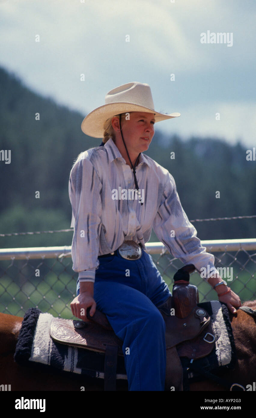 Days of 76 rodeo hi-res stock photography and images - Alamy