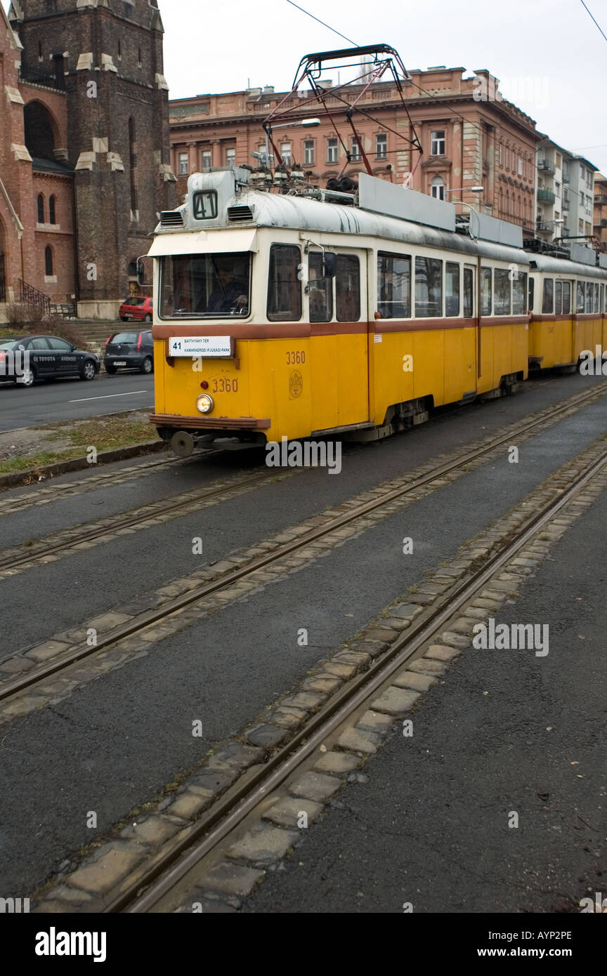 Tramlines in budapest hi-res stock photography and images - Alamy