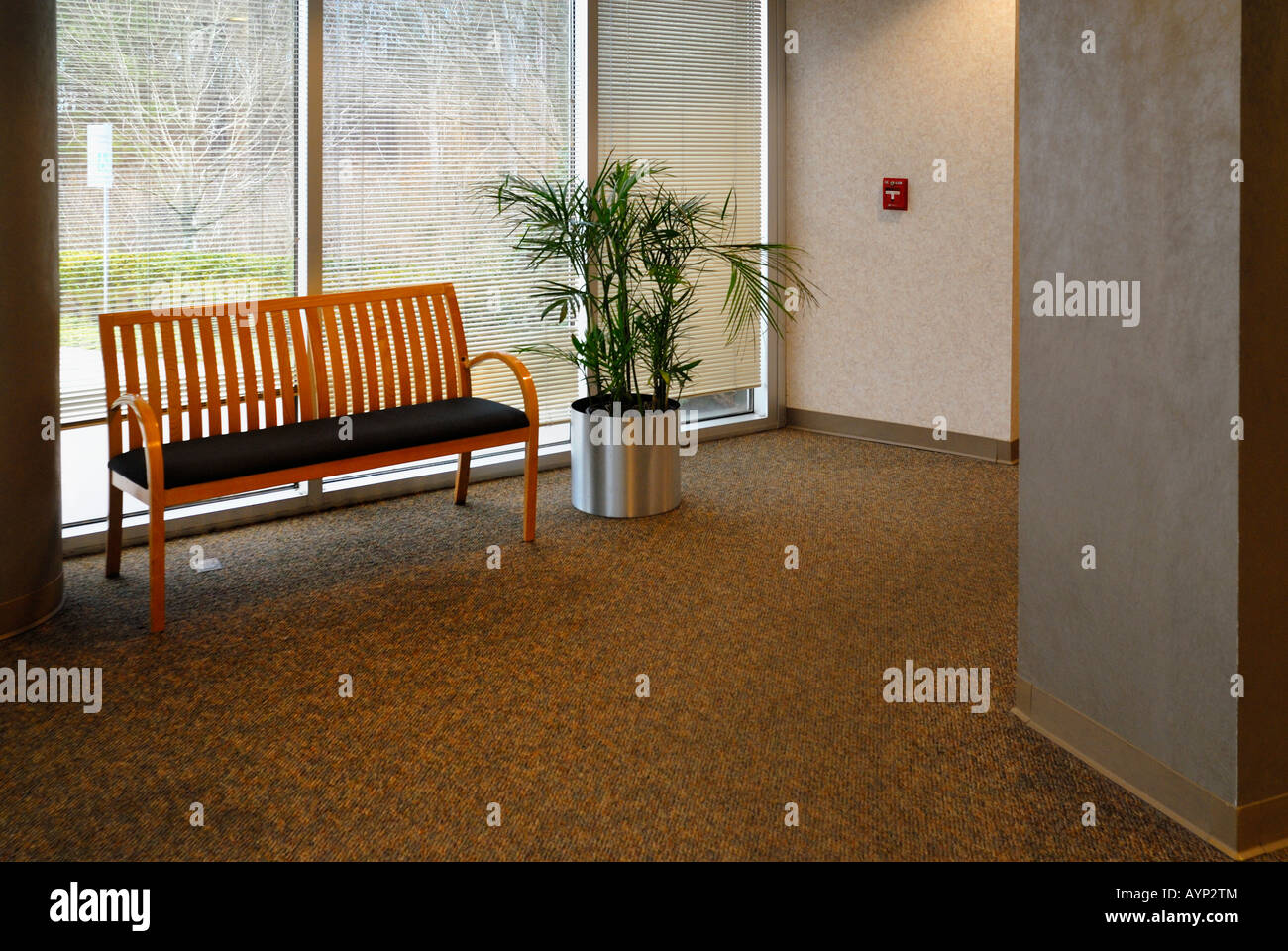 Sitting area in a Business lobby Stock Photo - Alamy