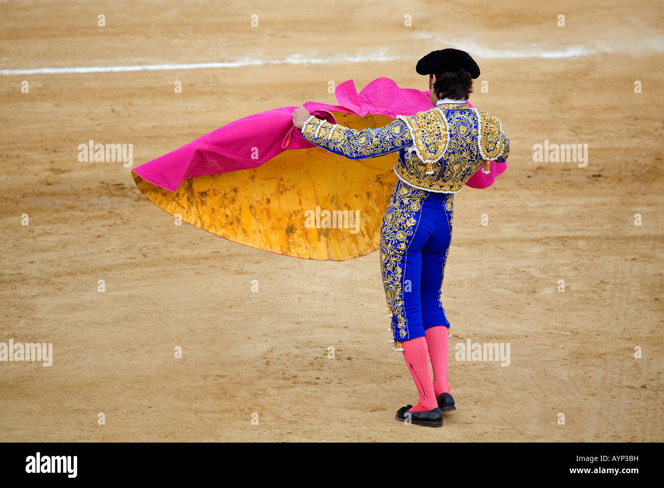 bullfighter david galan in a bullfight Stock Photo - Alamy