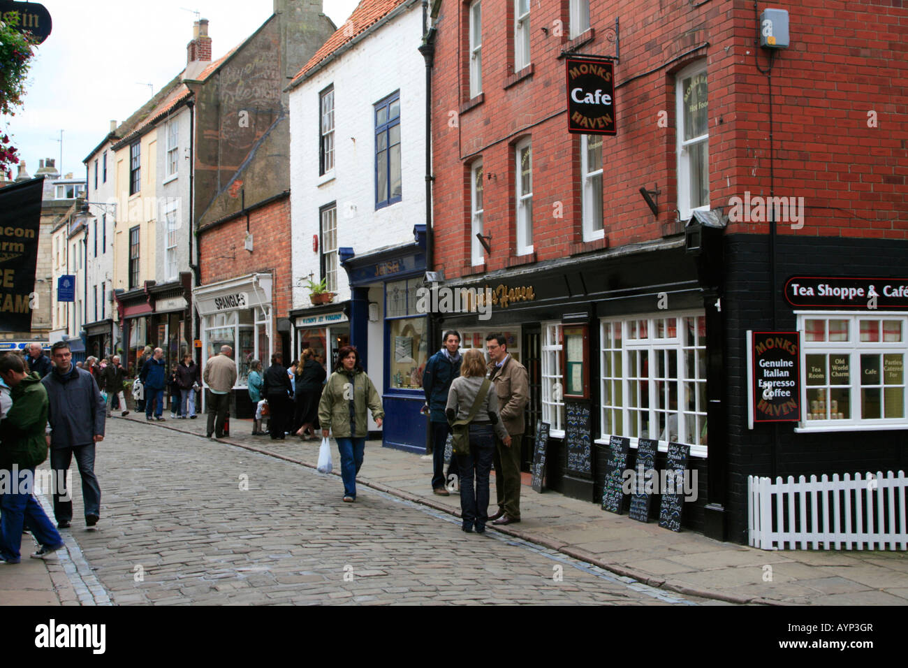 Whitby town centre hi-res stock photography and images - Alamy