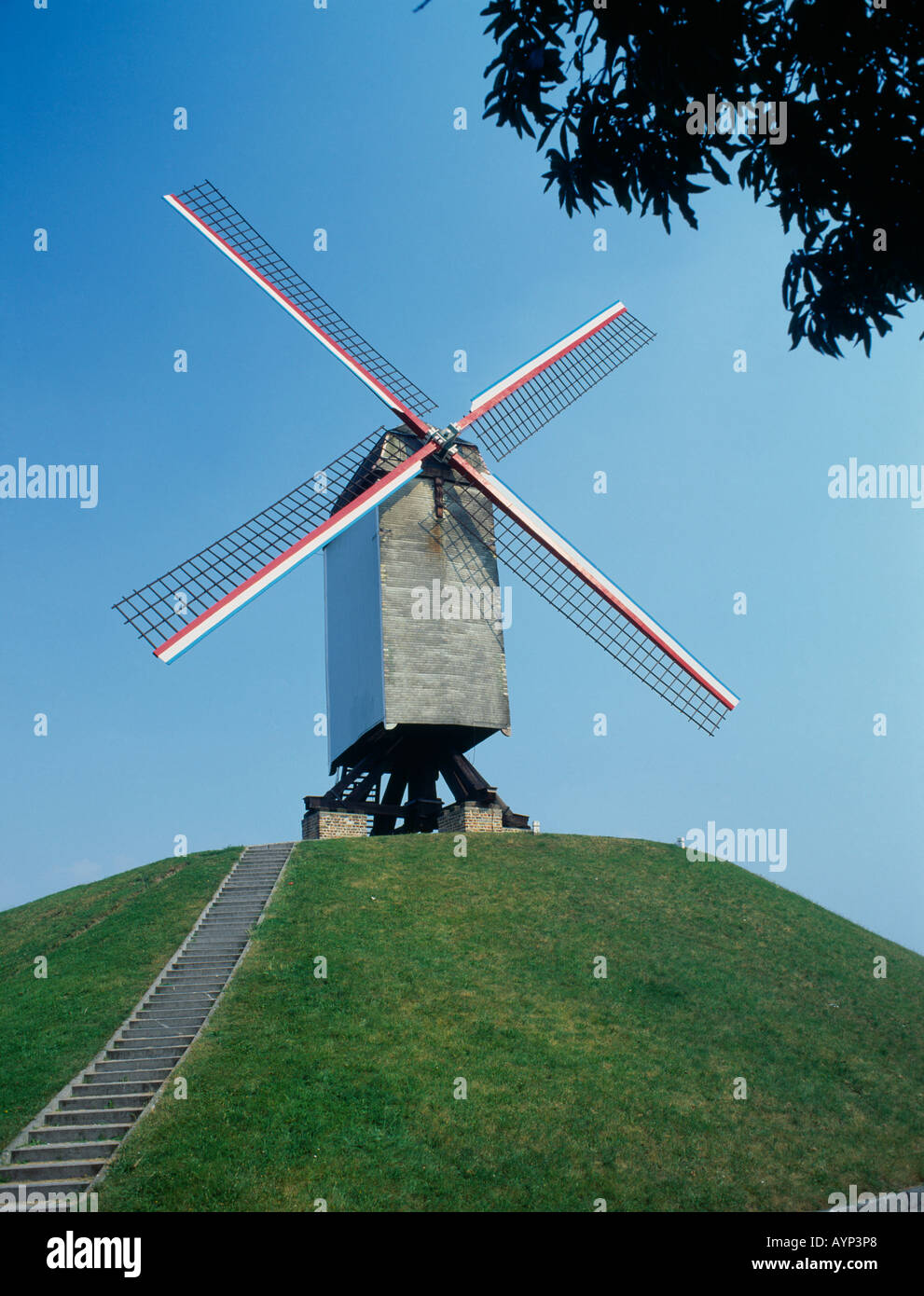 The bonne chiere windmill hi-res stock photography and images - Alamy