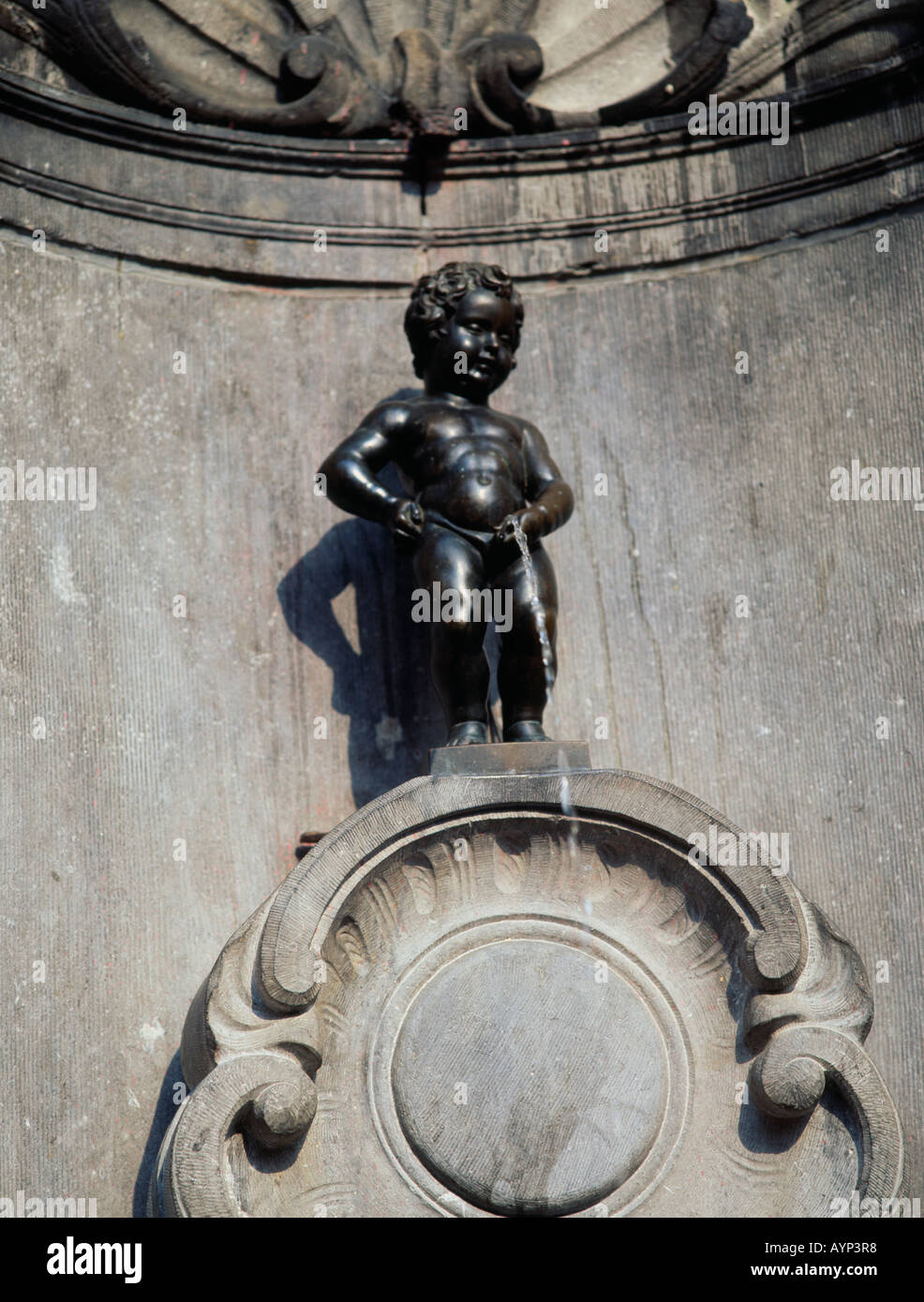 BELGIUM Brabant Brussels Manneken Pis a statue of a little boy ...