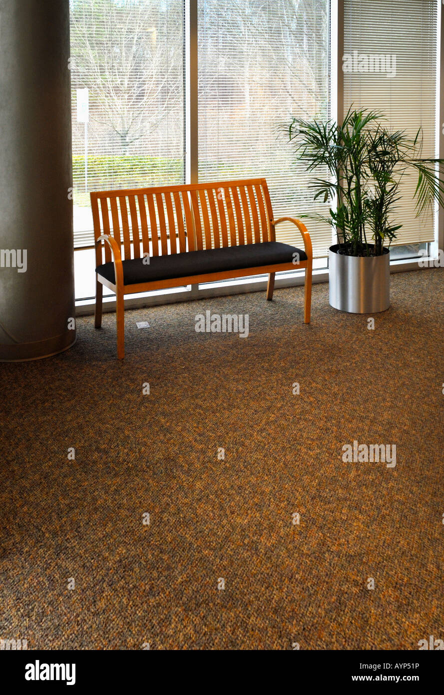 Sitting area in a business lobby Stock Photo - Alamy