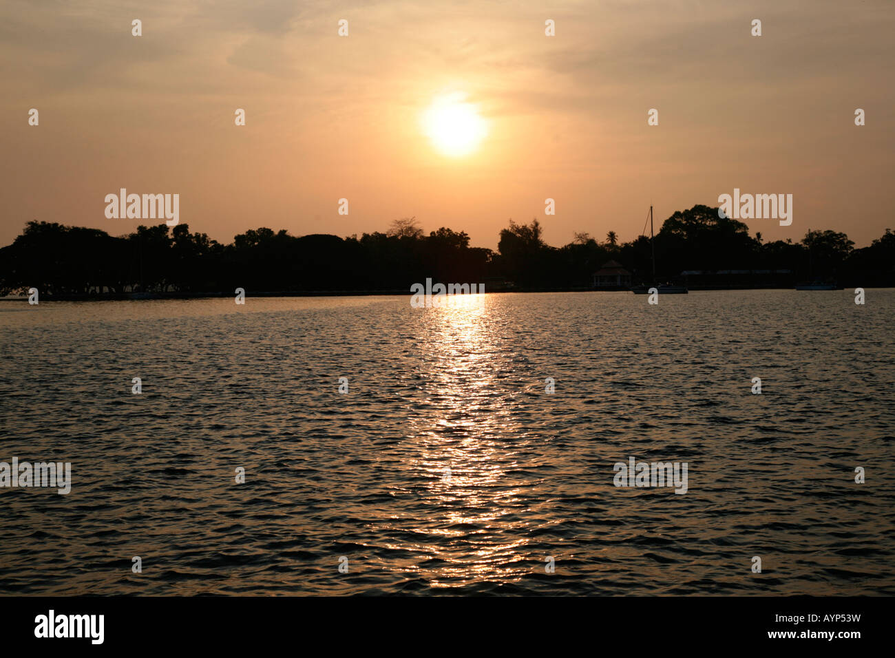 sunset at fort kochi,kerala,india Stock Photo - Alamy