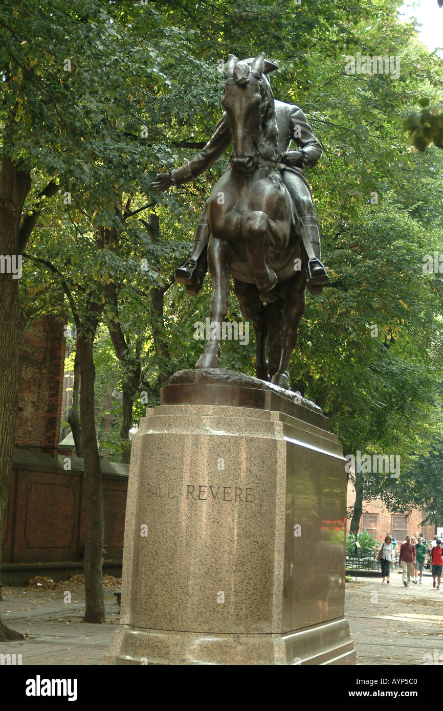Paul revere boston patriots hi-res stock photography and images - Alamy