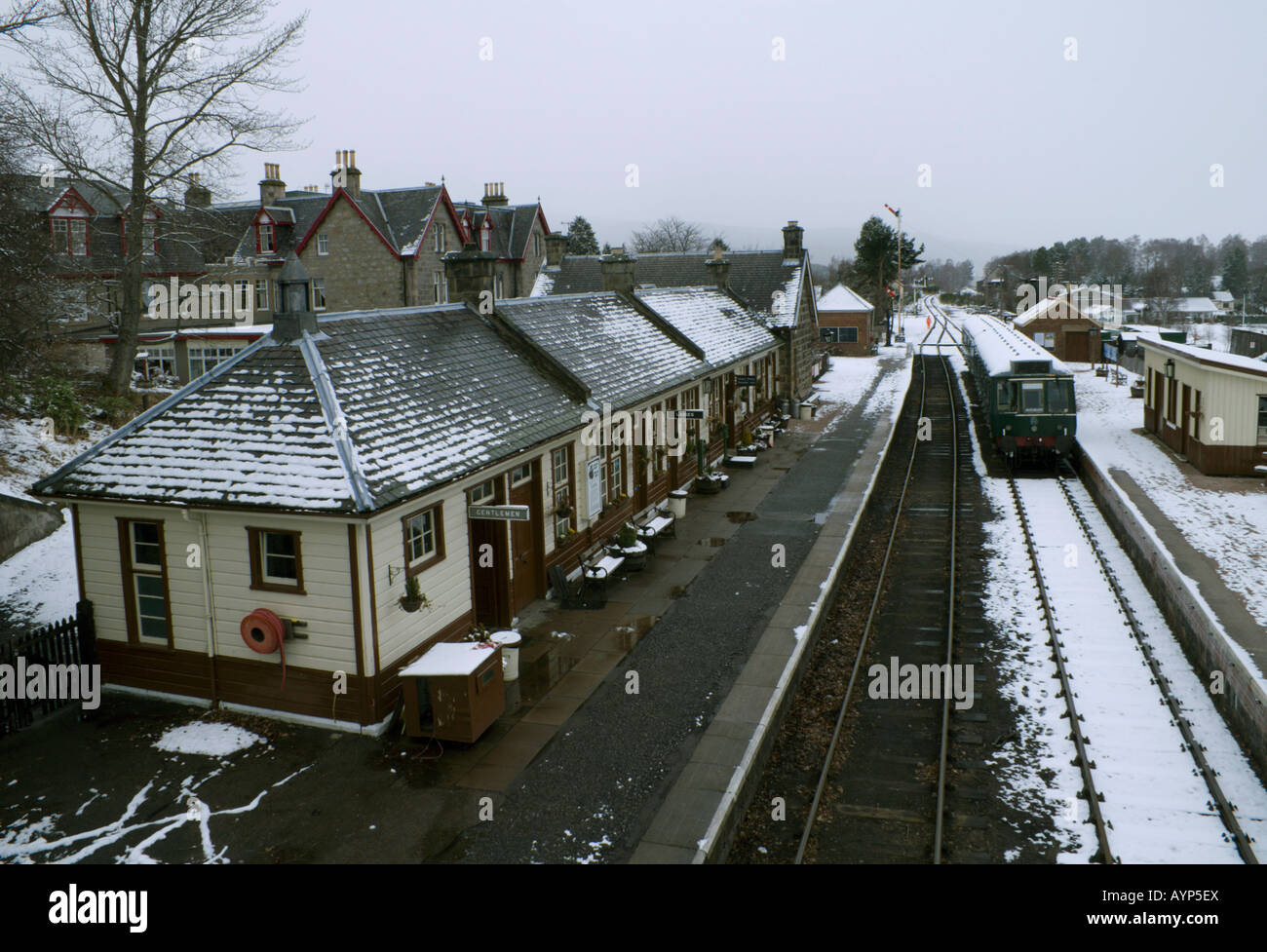 Strathspey railway diesel locomotive hi-res stock photography and ...