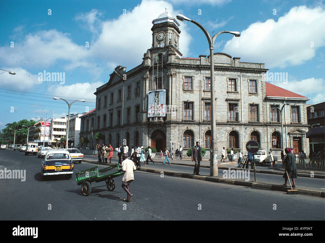 Khoja Mosque Moi Avenue Nairobi city centre Kenya East Africa Stock ...