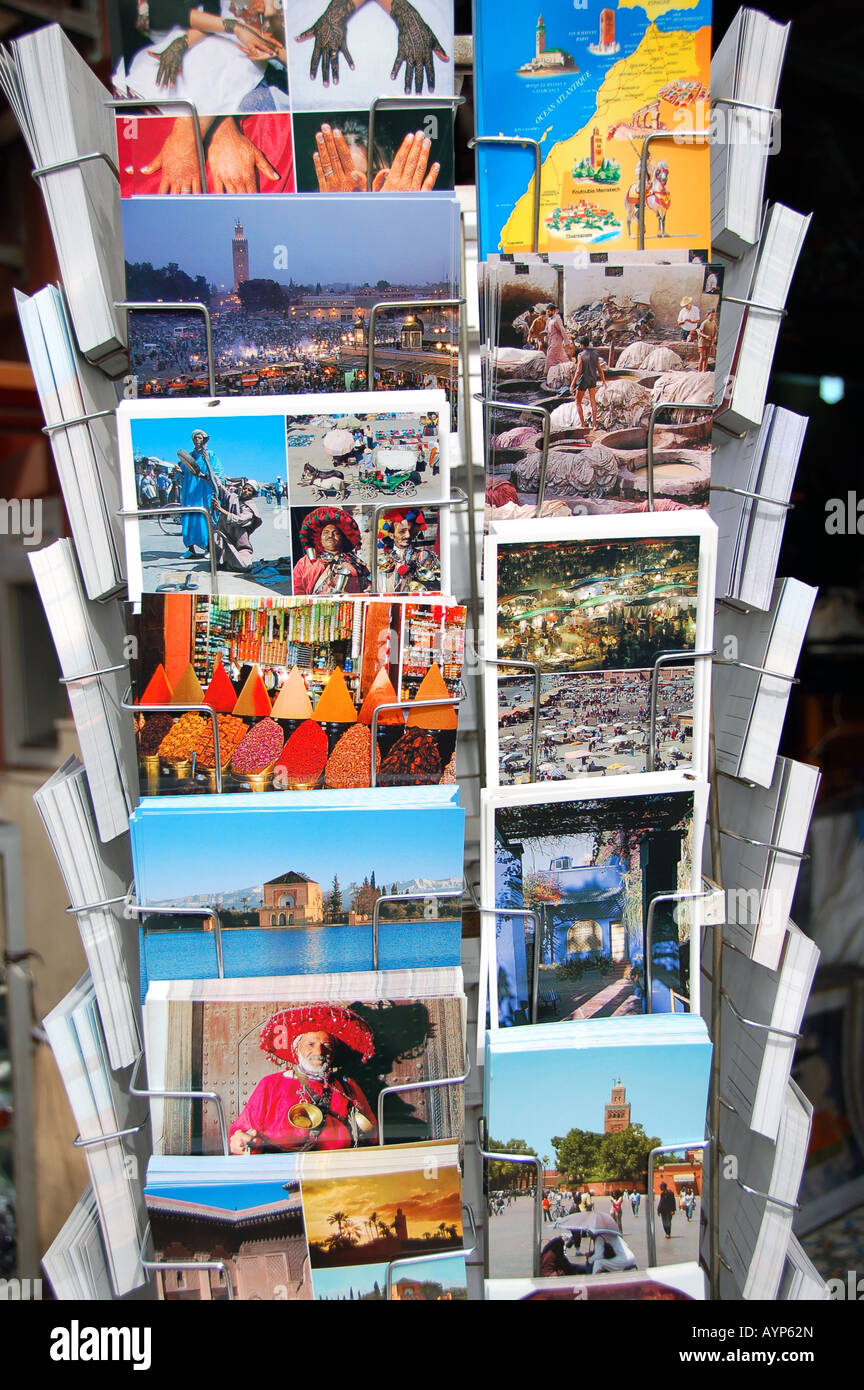 Postcards moroccan hi-res stock photography and images - Alamy