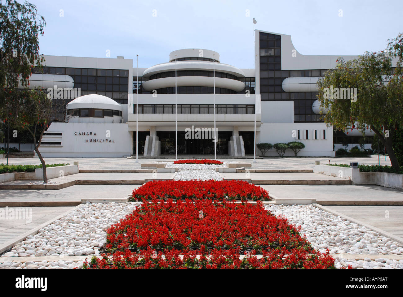 Portugal, Albufeira Town Hall Stock Photo - Alamy