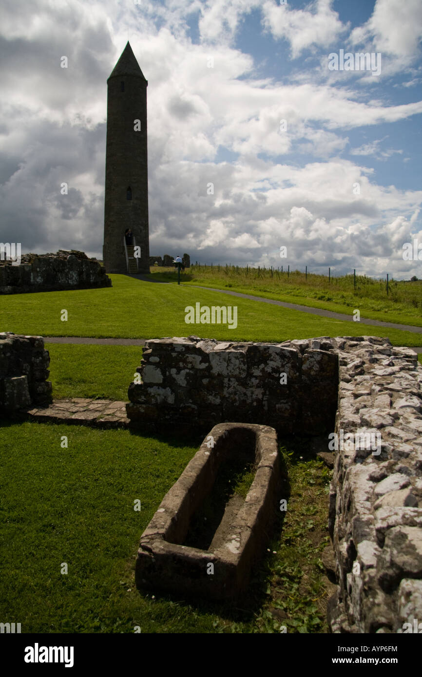 Devenish island tower hi-res stock photography and images - Alamy