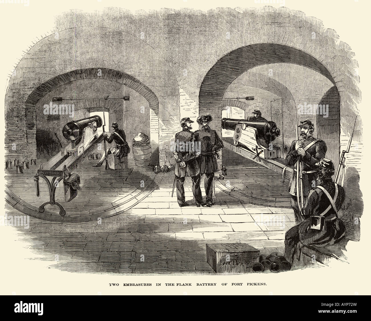 Cannon embrasures hi-res stock photography and images - Alamy