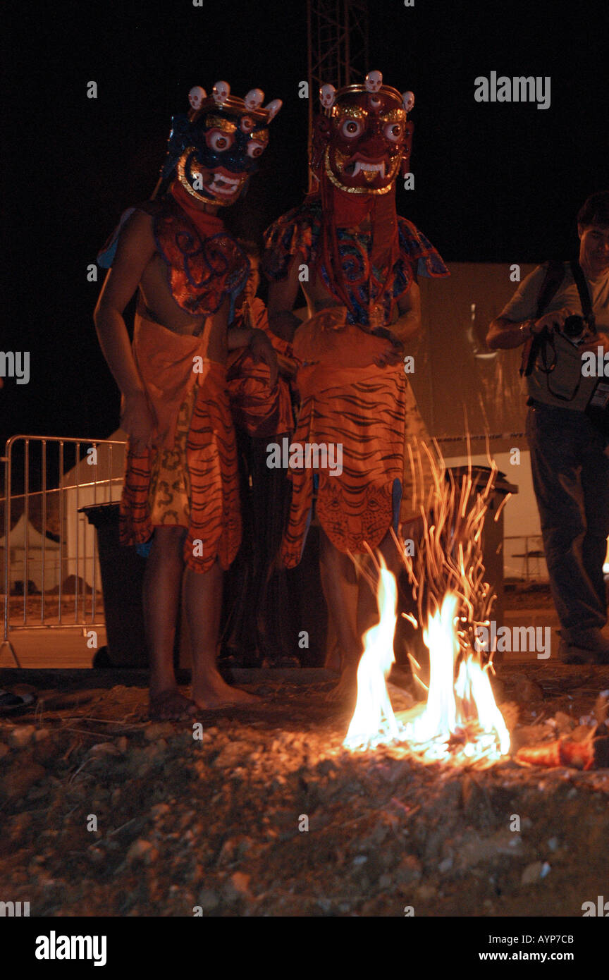 Monks fire hi-res stock photography and images - Alamy