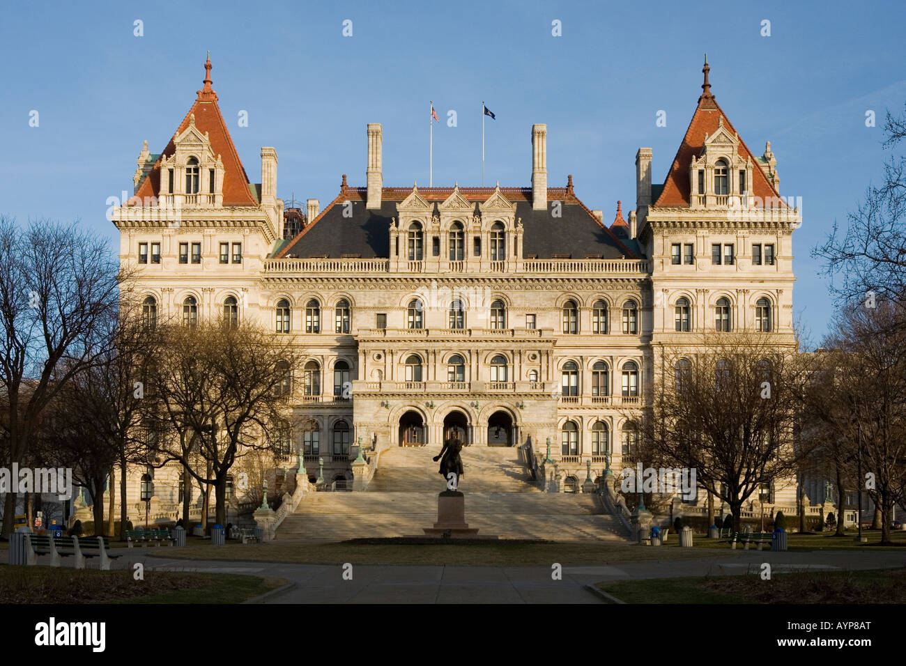 State capitol building by H H Richardson and others Albany New York ...