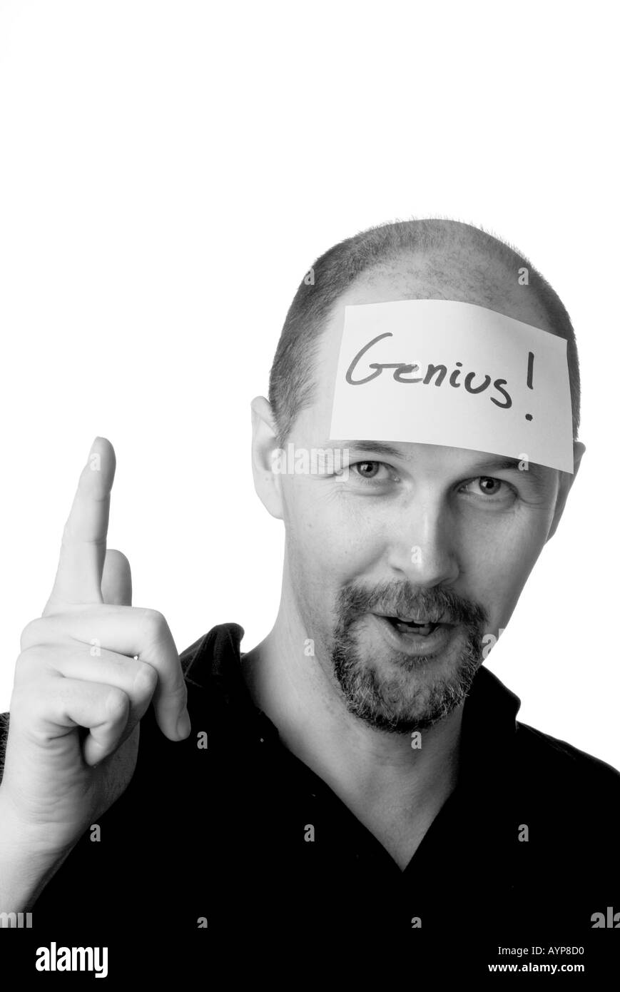 Genius Black and White Stock Photos & Images - Alamy