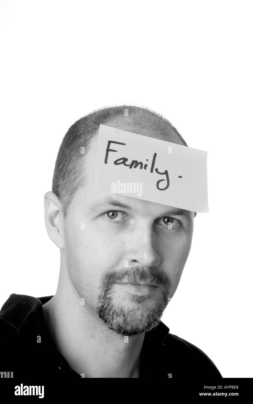 family man minded strong thinking about important Stock Photo - Alamy