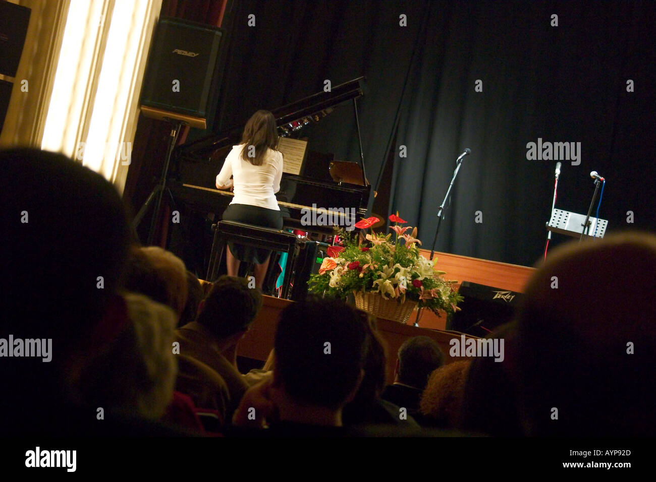 Piano recital hi-res stock photography and images - Alamy