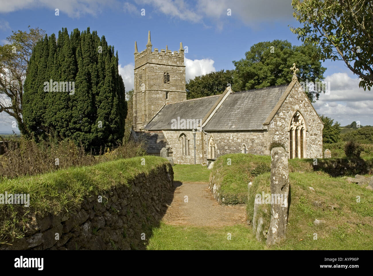 Sourton church hi-res stock photography and images - Alamy